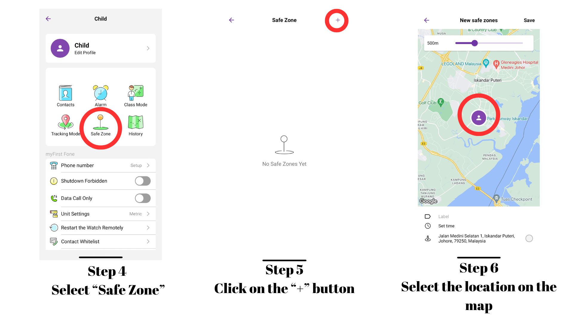 Safe Zone – myFirst