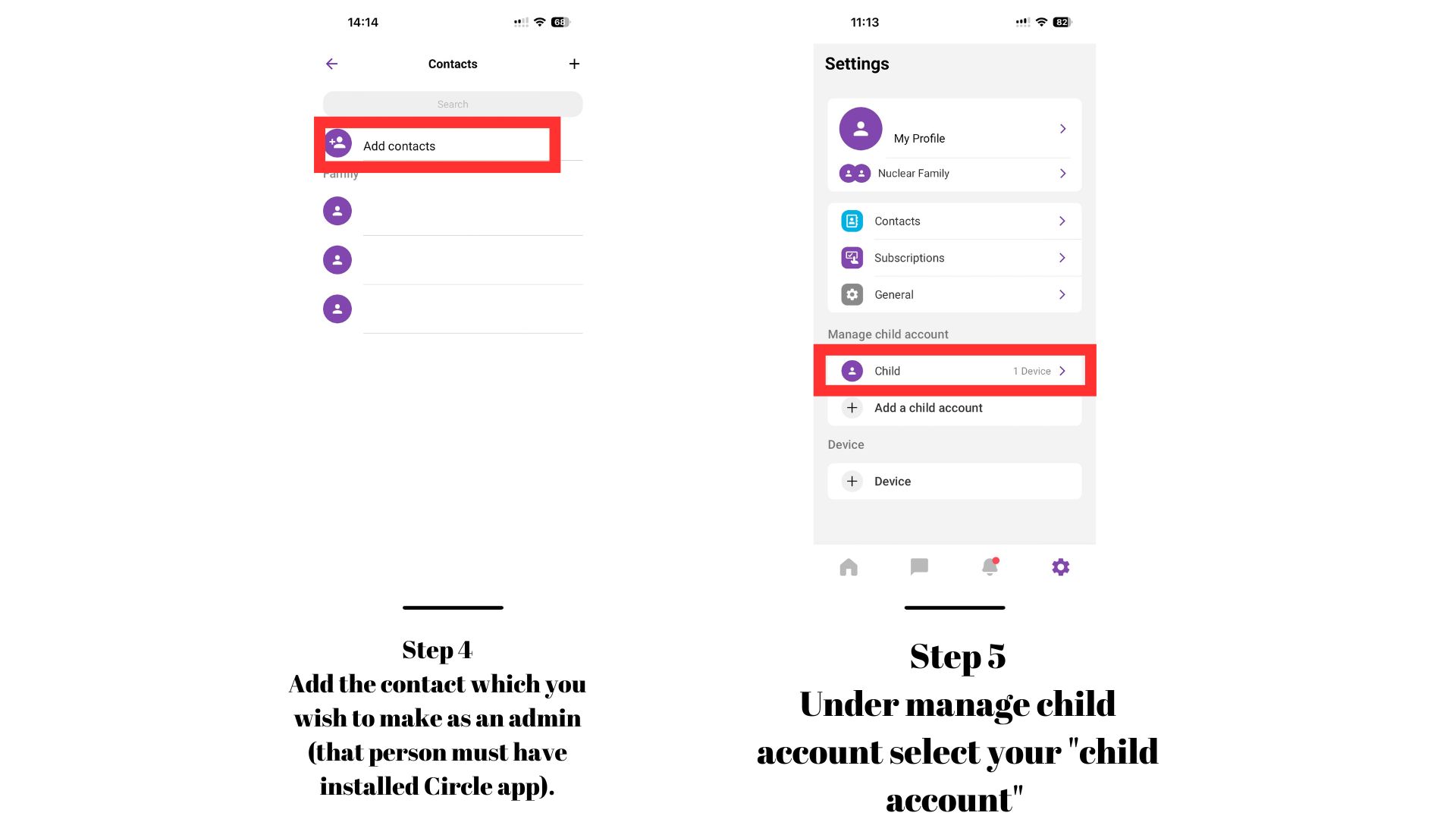 Transfer Admin – myFirst
