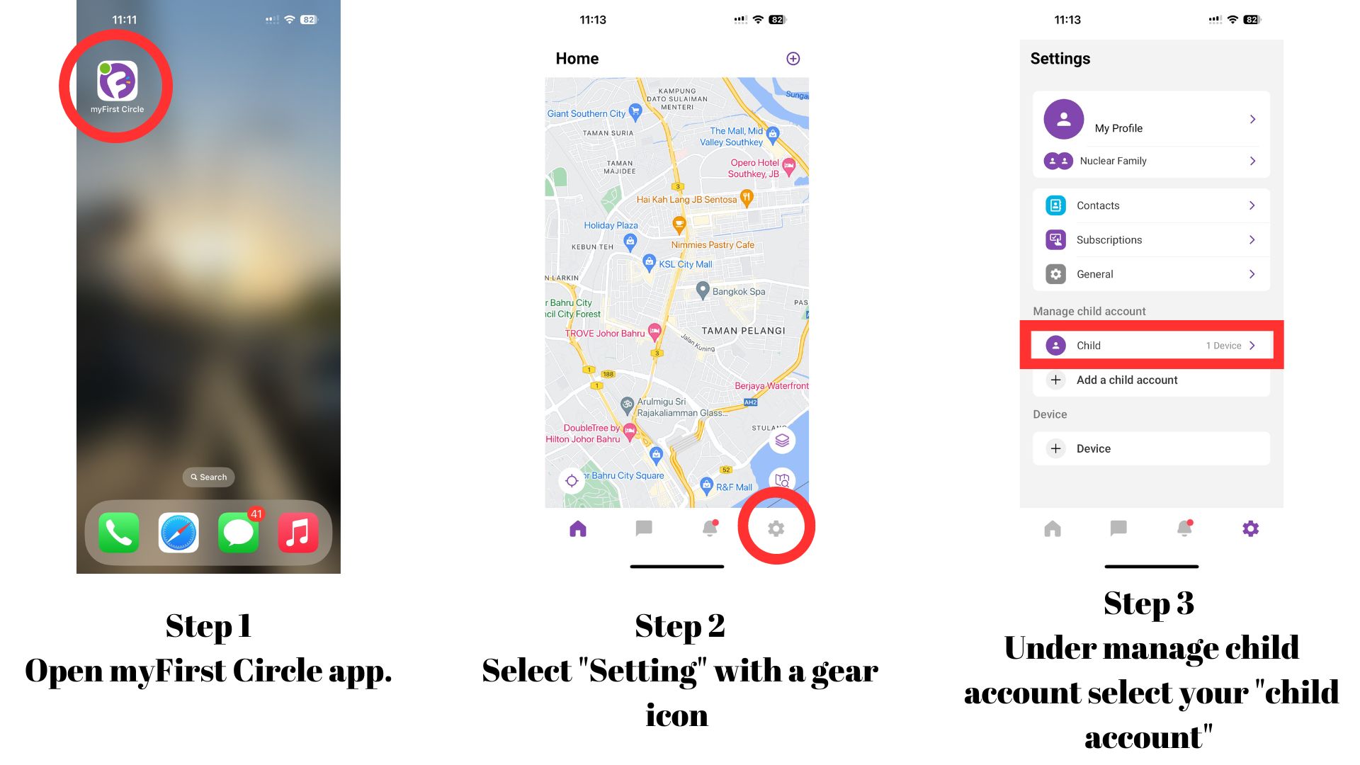 Delete Safe Zone – myFirst