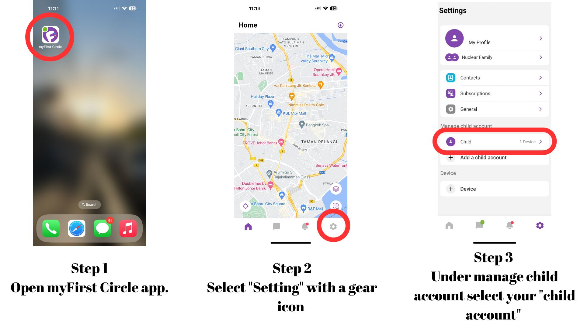 Tracking Mode – myFirst