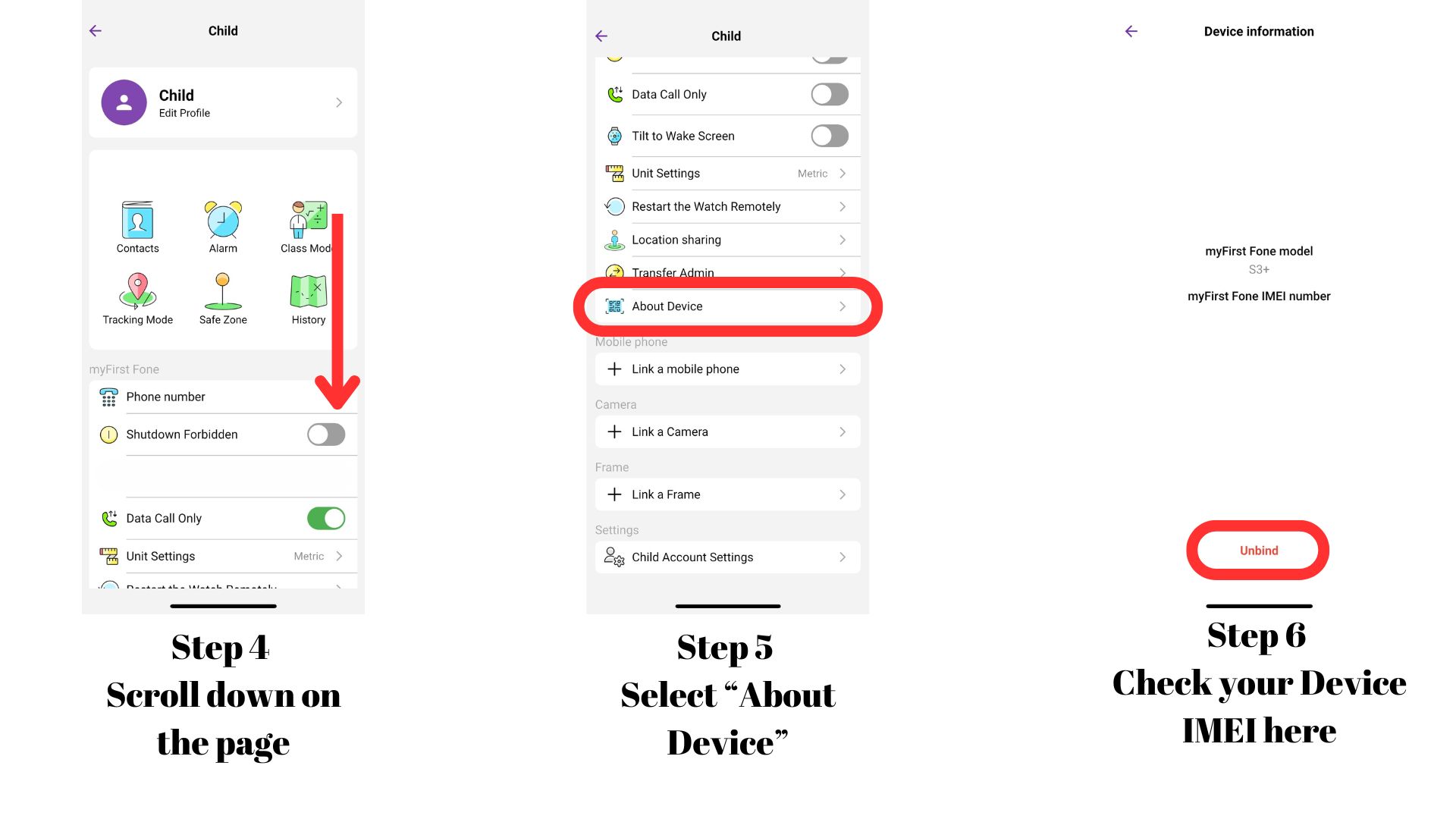 Unbinding Issues – myFirst