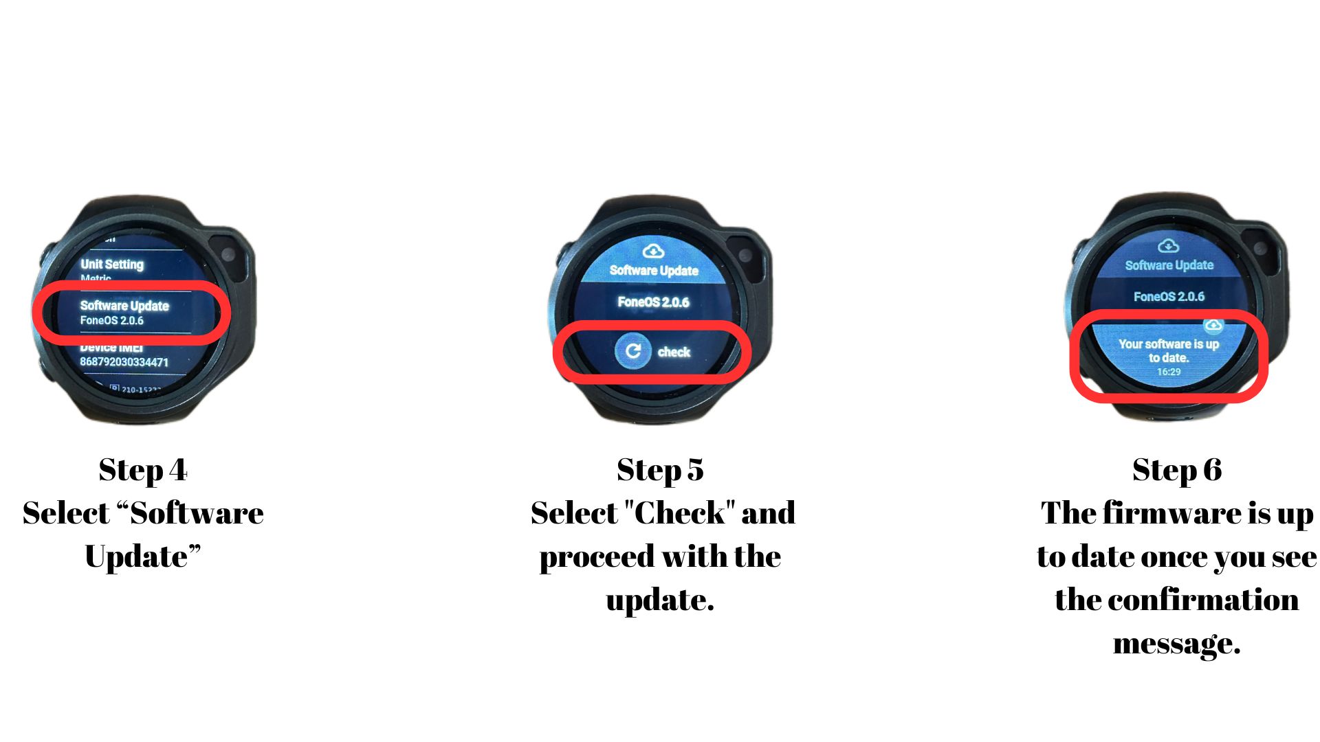 Software Update – myFirst