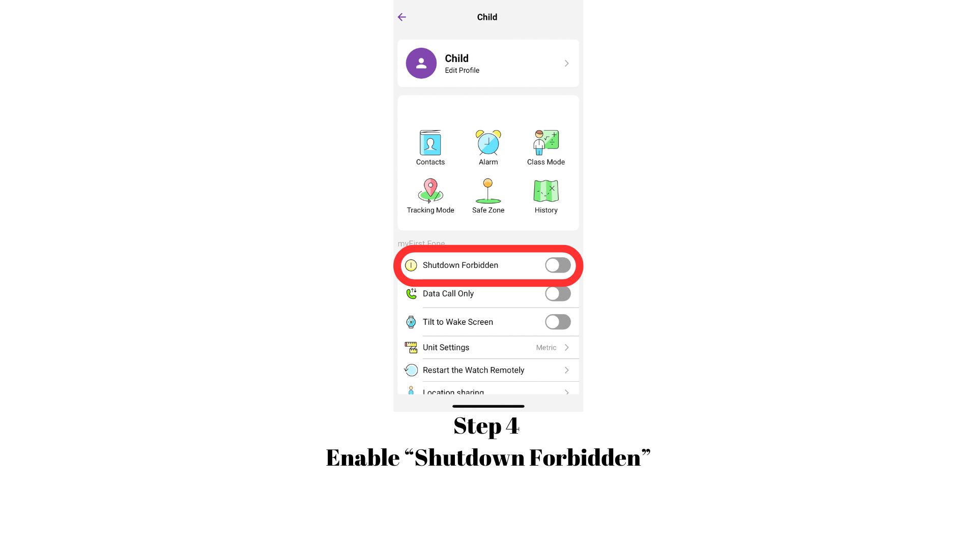 Shutdown Forbidden – myFirst